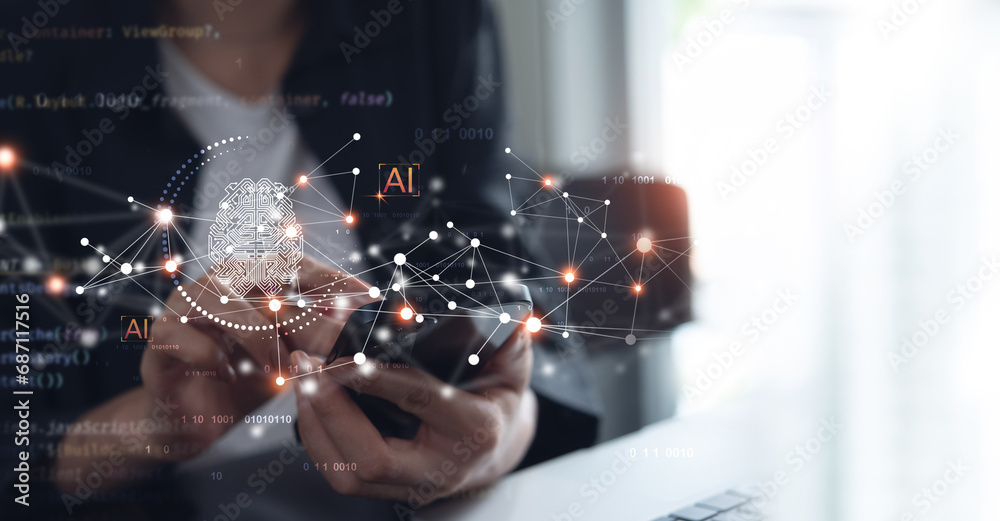 Business and Artificial Intelligence (AI) Automation, Predictive analytics, Customer service AI ...