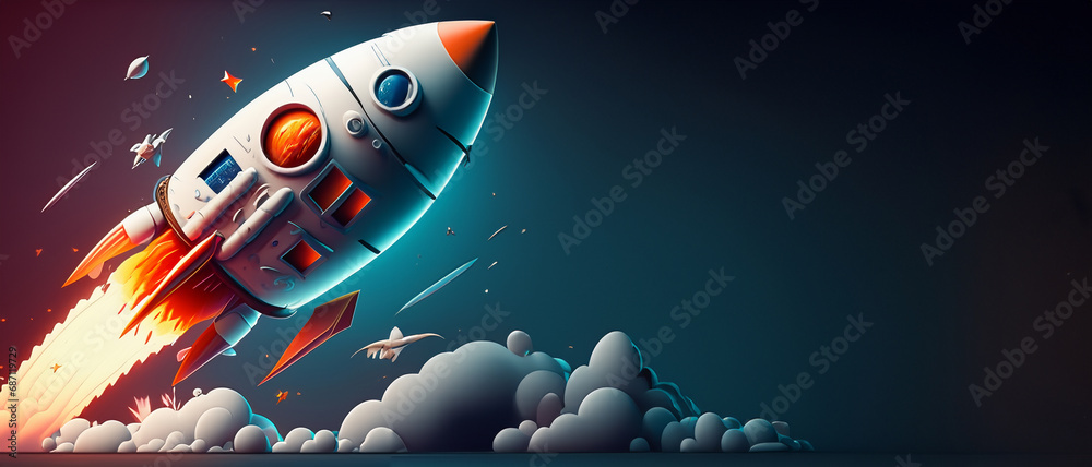 Super realistic space travel and super colorful Illustrations that go ...