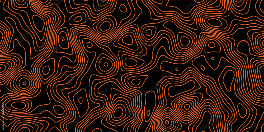 Topographic map contour in lines and contours the concept of a ...