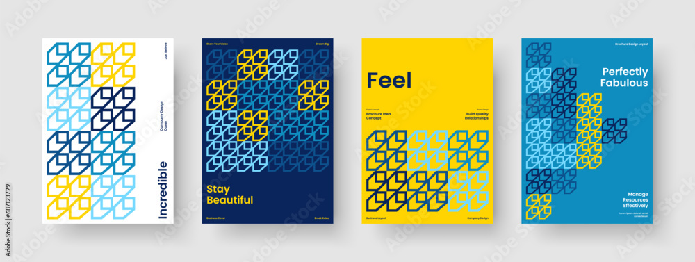 Creative Background Design. Isolated Report Template. Abstract Banner ...