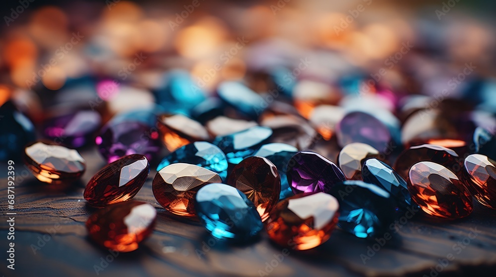 Rhinestone Background Heart Shape Texture Backdrop, Background Image ...