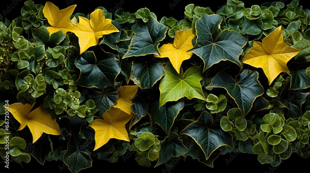 Ivy Leaves During Beginning Springtime, Background Image, Desktop ...