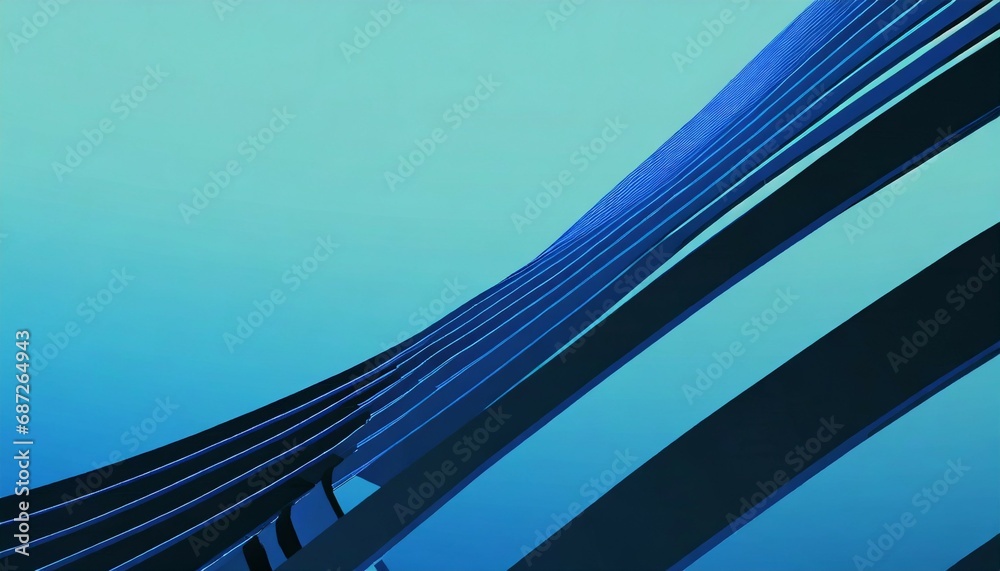 looped footage abstract light blue background with dynamic blue 3d ...