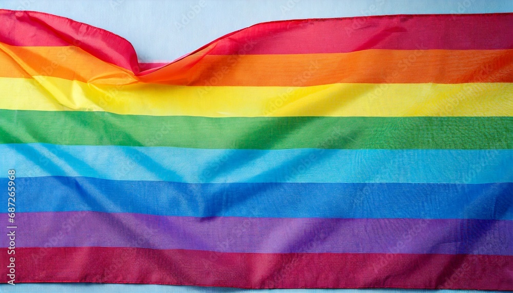 rainbow flag pattern on fabric texture for lgbt pride for transgender ...