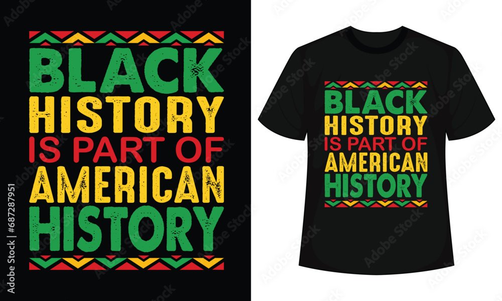 Black History Didn't Start With Slavery T shirt design, Black History ...