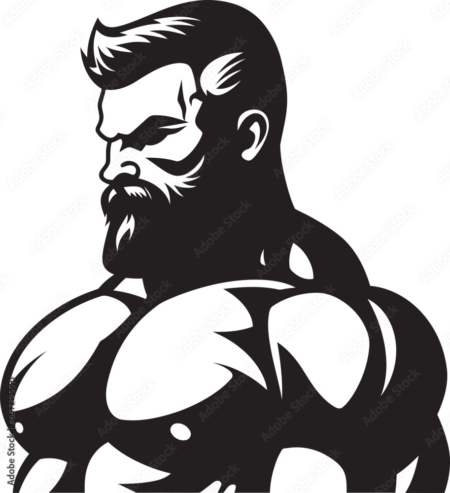 The Perfect Form Capturing the Bodybuilders SilhouetteAnatomy in Action ...