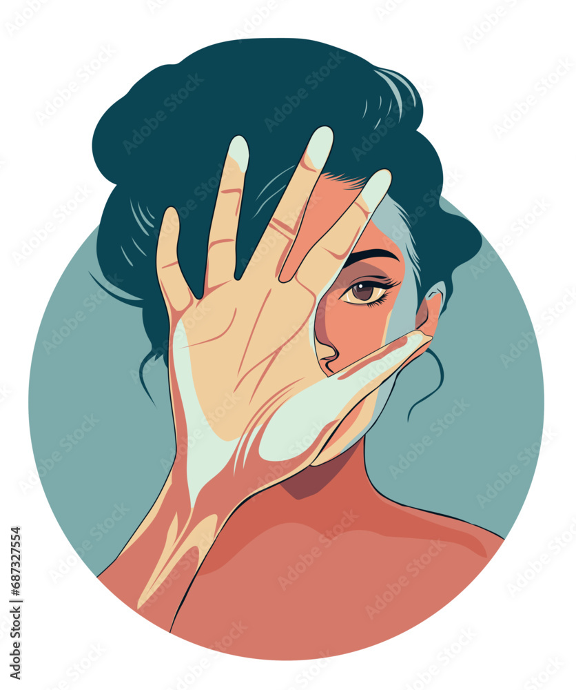 Woman depression, abuse, beating, girl, child, violence against women ...