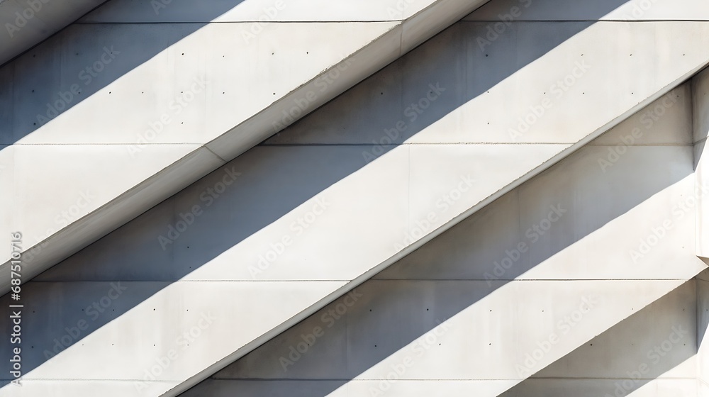 Geometric Architecture Detail Modern Concrete Structure Building Abstract Concrete Architecture