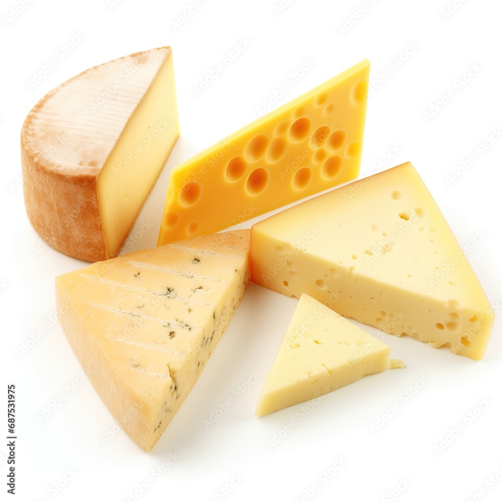 Swiss cheese. Cheese wheel. Dairy. Kebbuck. Slices of cheese. Creamery ...