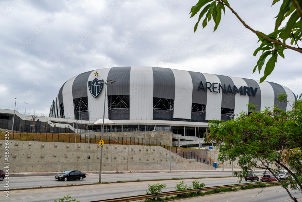 Arena MRV, football stadium, located in Belo Horizonte. The arena ...