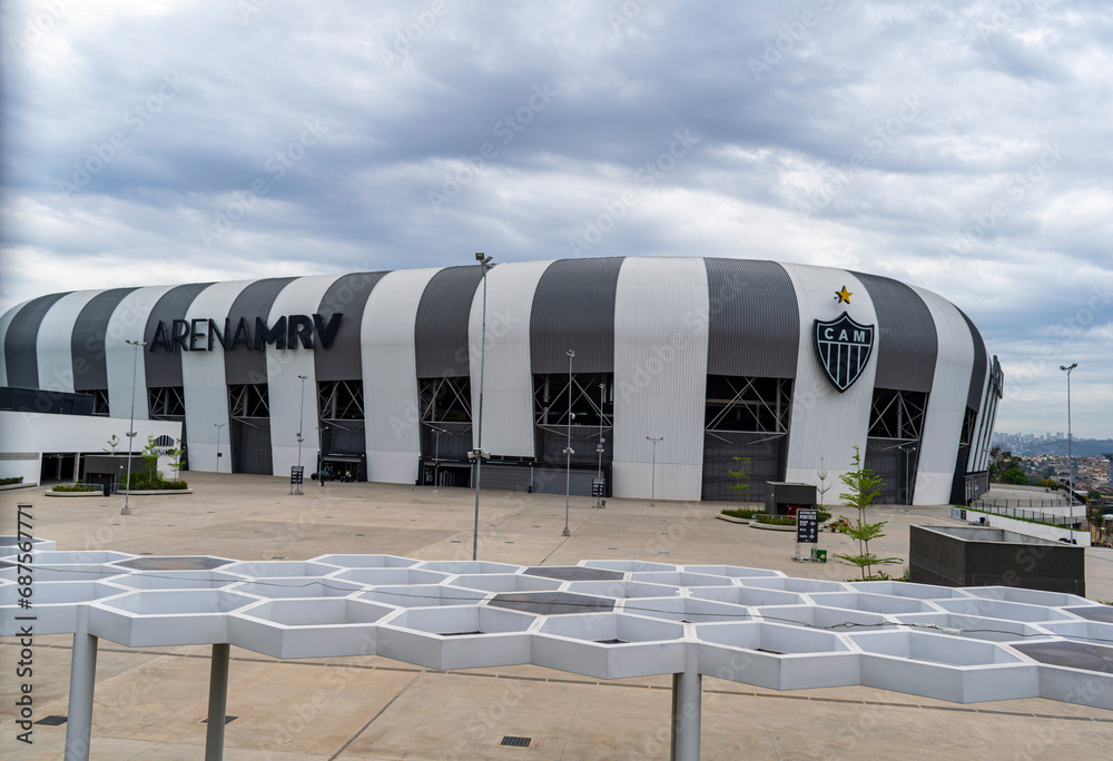 Arena MRV, football stadium, located in Belo Horizonte. The arena ...