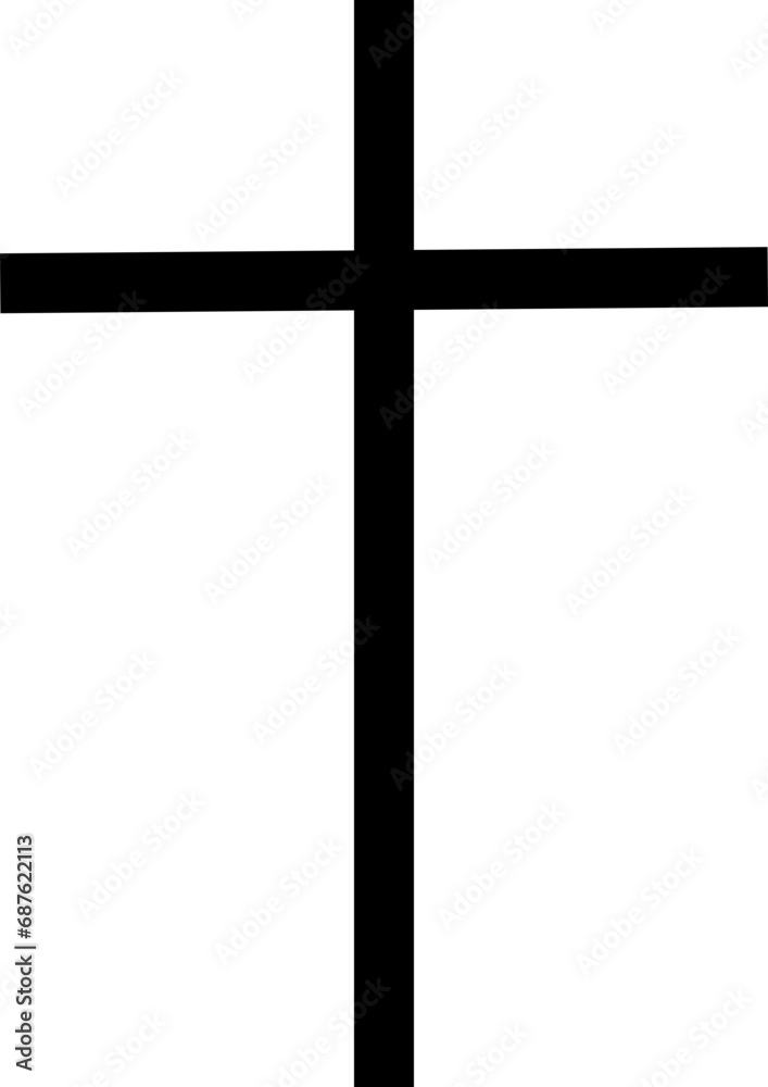 Christian Cross svg vector cut file for cricut and silhouette Stock ...