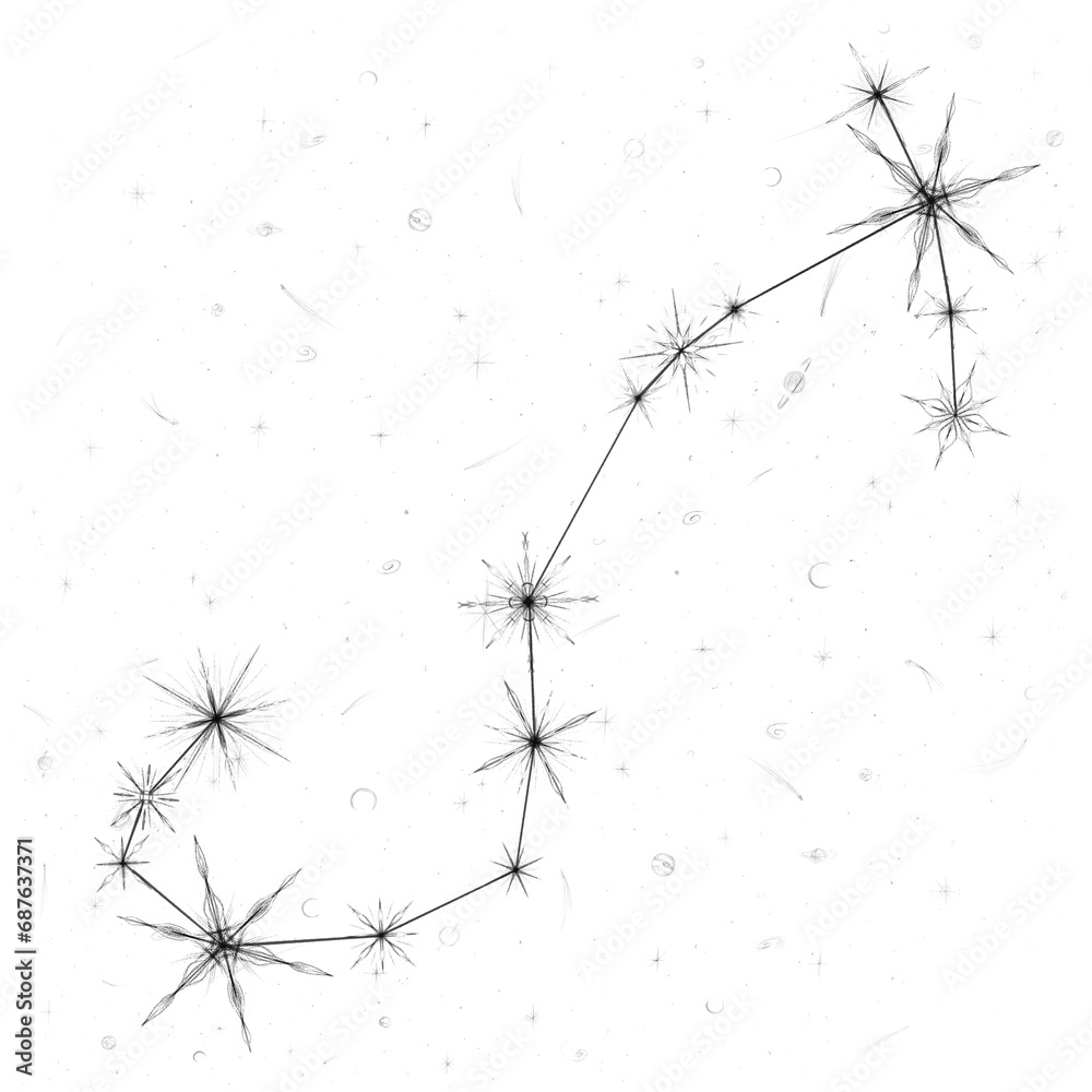 zodiac & constellations clipart PNG Vektor Symbol Ornamente Nacht ...