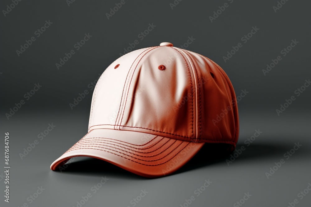 Hat mockup template for presenting custom designs and brand logos Stock ...