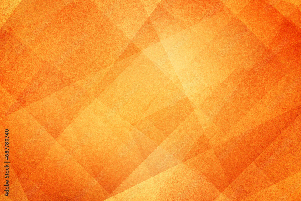 modern abstract orange background design with layers of textured white ...