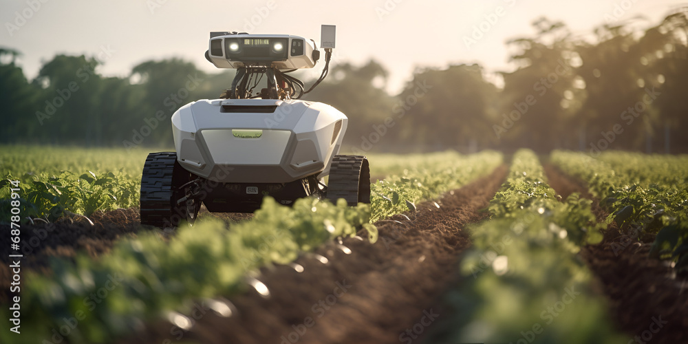 Robotic weeding harvesting a fully automated organic farm using artificial intelligence Smart ...