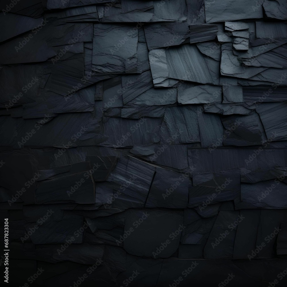 AI generated illustration of a dark background with various dark tones ...