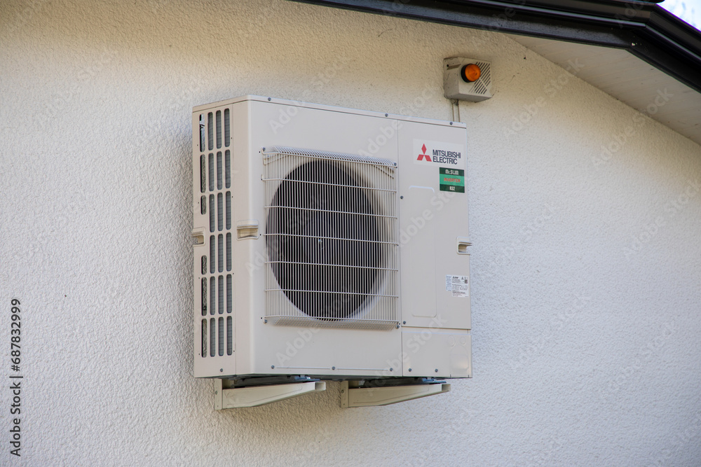 mitsubishi electric air conditioner inverter logo text and sign brand ...