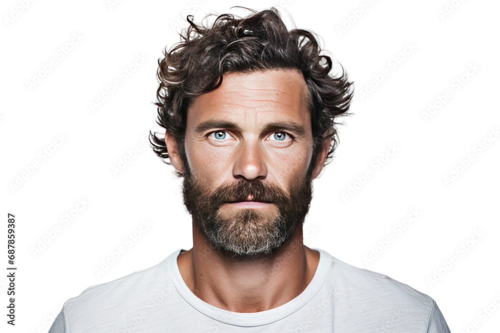 Bold Authenticity on Transparent Background, PNG, Generative Ai Stock ...