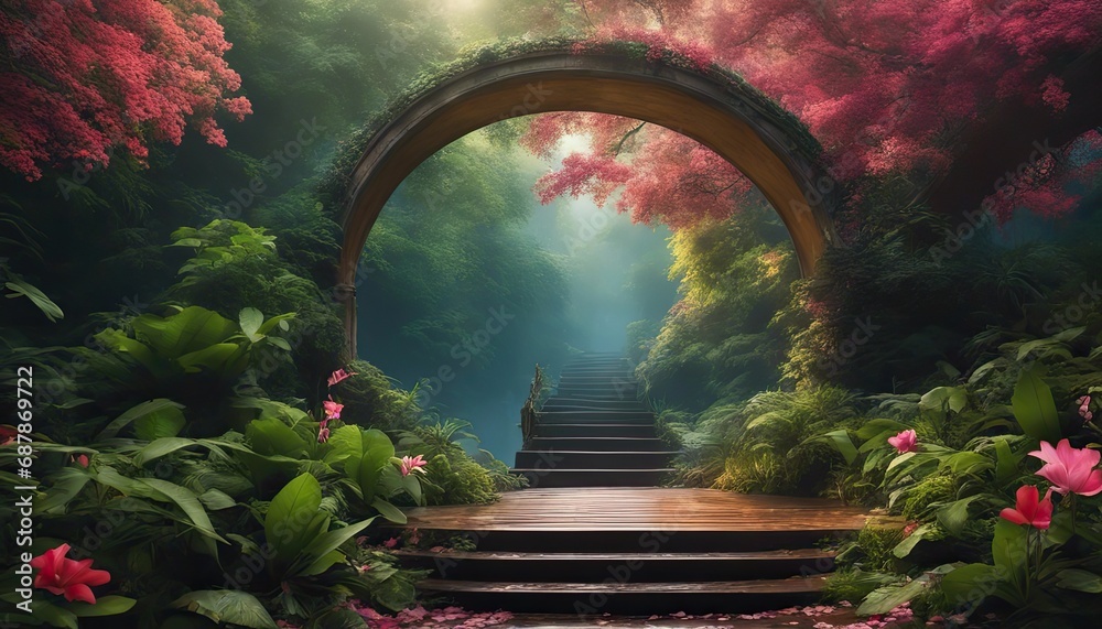 Wedding backdrop, maternity backdrop, spring, Arch, Gate, Fairytale ...