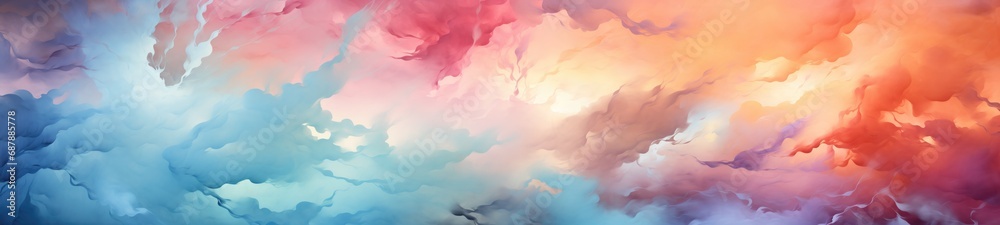 Watercolor Style Backgrounds showcase blended colors, brushstroke ...