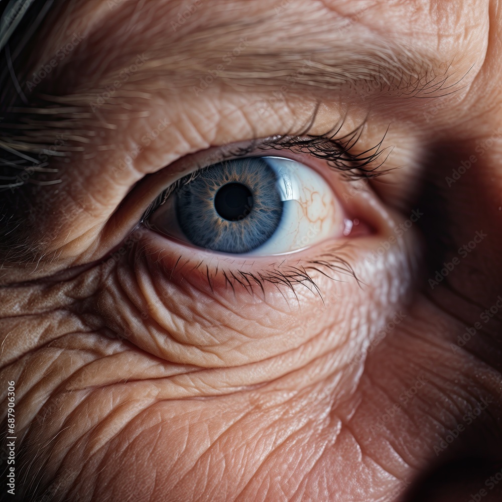 Deep wrinkles. Rhytids. Skin science. Seam. Furrow. Aesthetic medicine ...