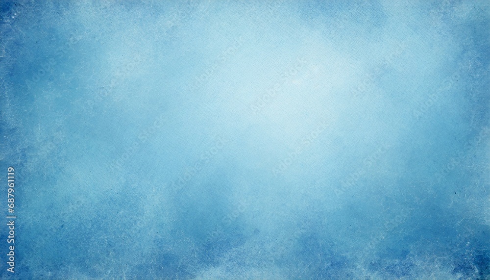 light blue background with old vintage grunge texture on border and ...