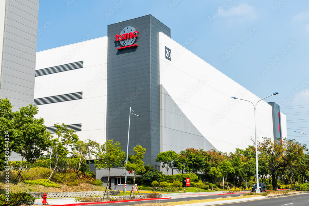 Tainan, Taiwan- November 15, 2023: Taiwan Semiconductor Manufacturing ...