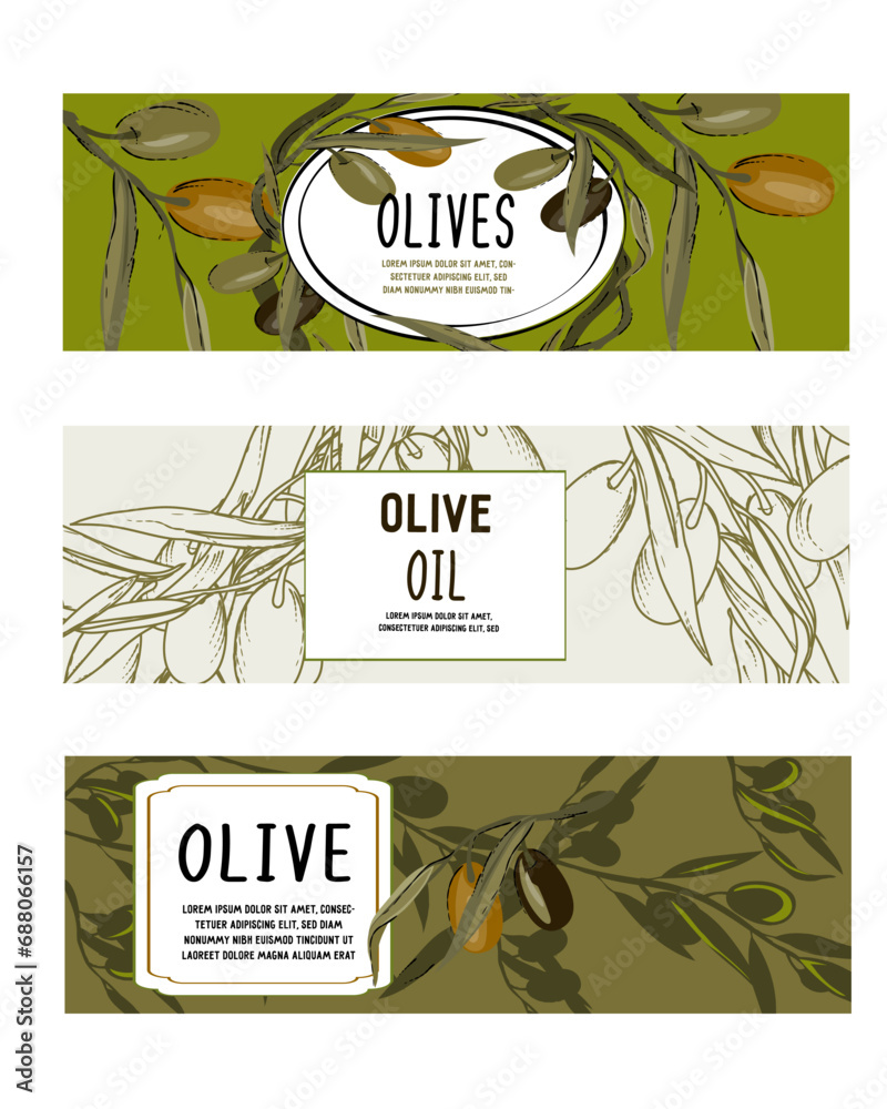 Food label design and packaging ideas for olive products and cosmetics ...