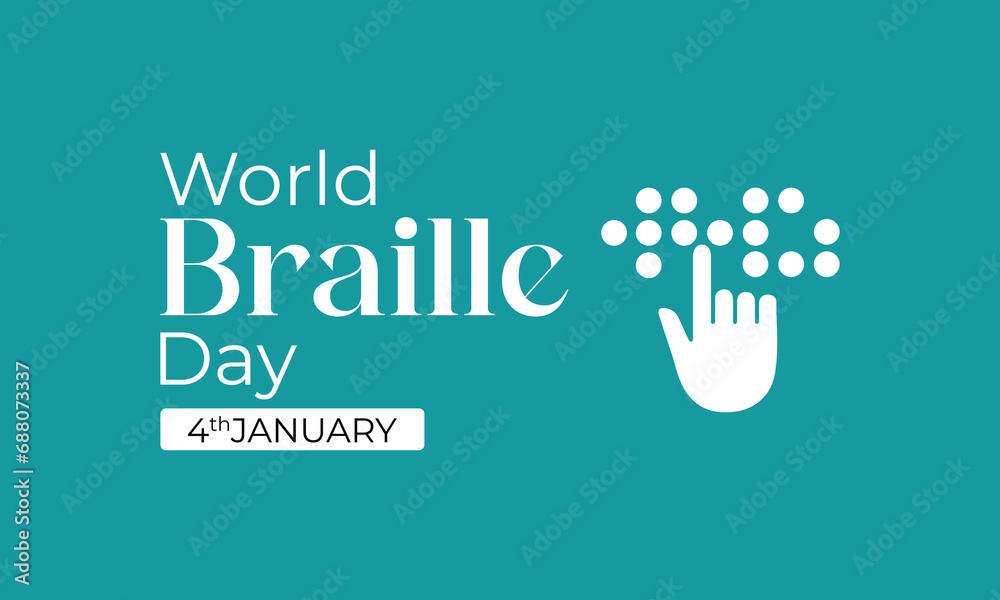 World Braille Day, World Braille Day on January 4th, World Braille Day ...