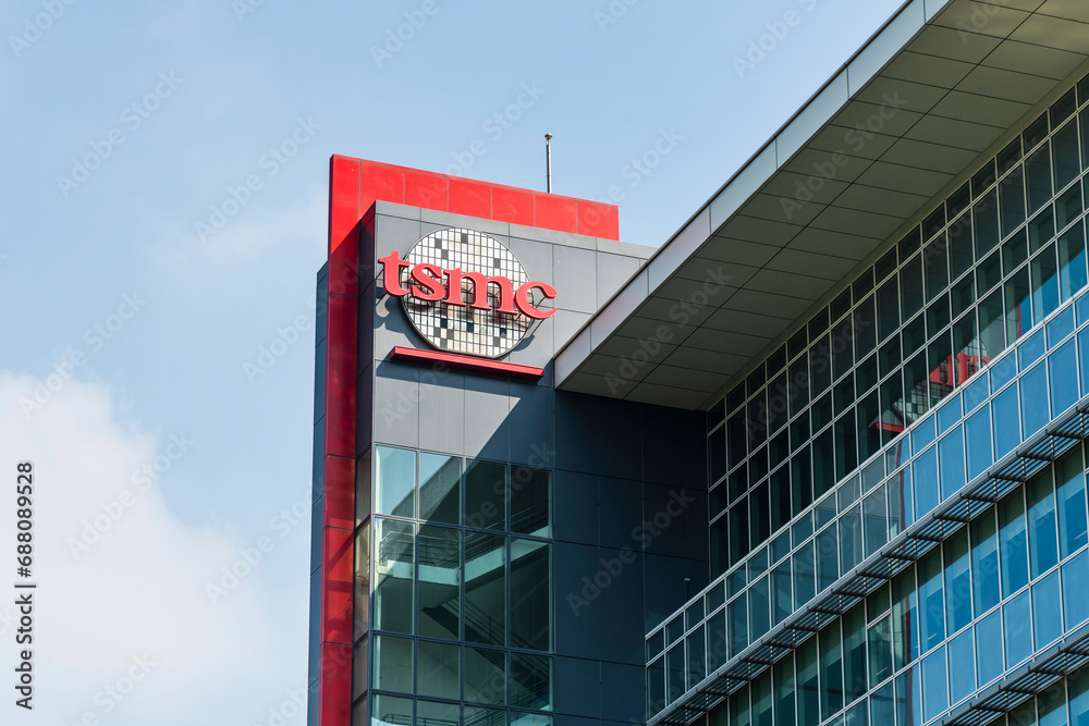 Tainan, Taiwan- November 15, 2023: Taiwan Semiconductor Manufacturing ...