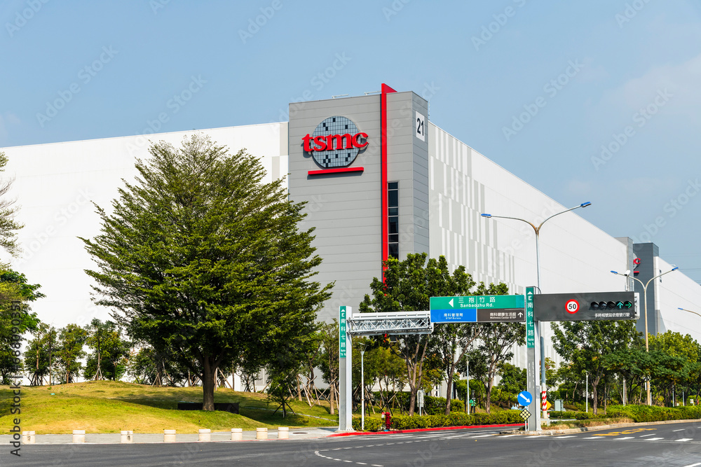Tainan, Taiwan- November 15, 2023: Taiwan Semiconductor Manufacturing ...