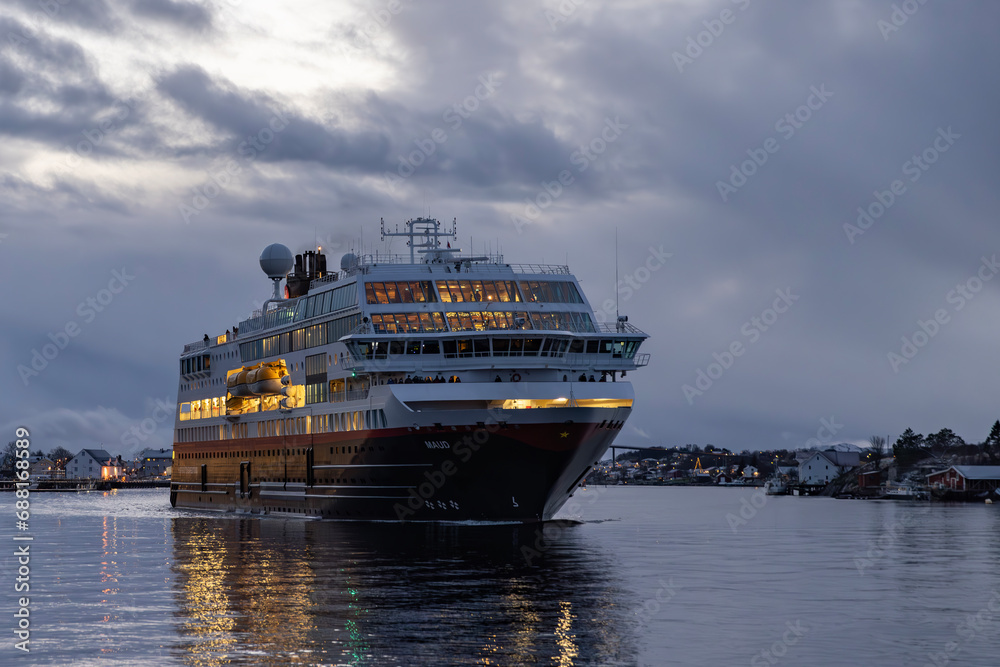The expedition ship MS Maud, formerly MS Midnatsol, is named after one ...