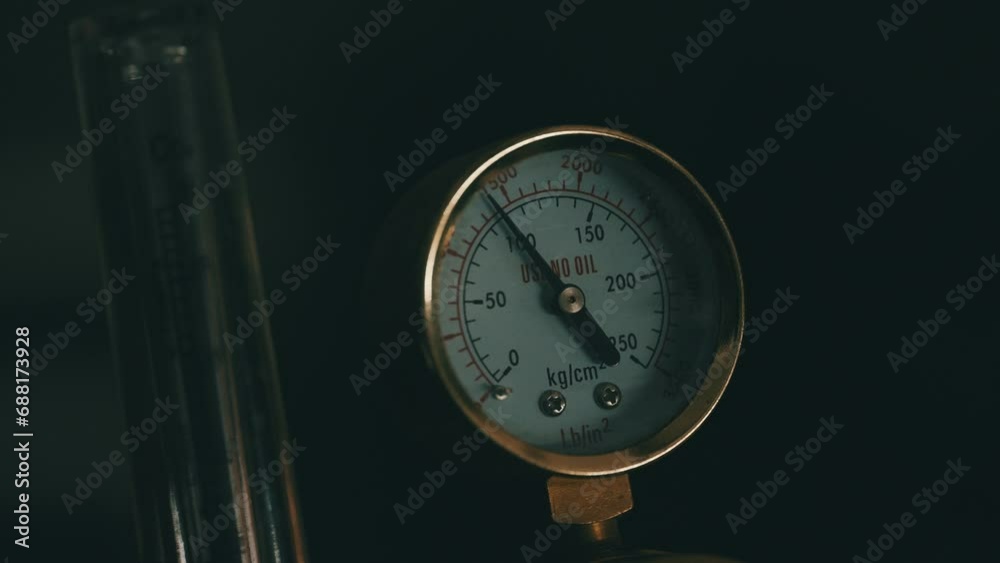 Pressure measurement sensor. Manometer Bar Pressure Gauge Fuel Air ...