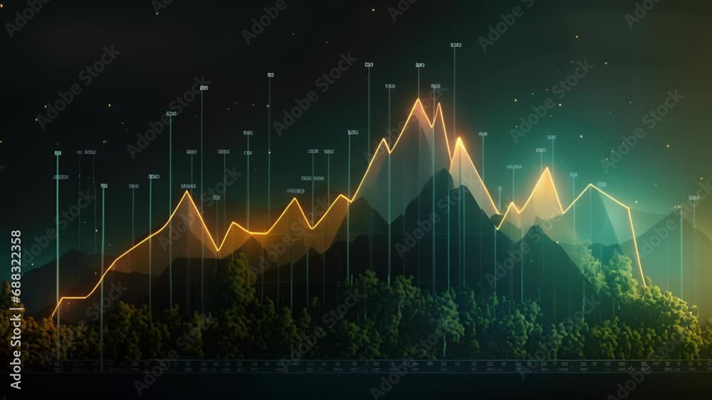 A low poly wireframe ilration showcasing the evergrowing and evolving ...