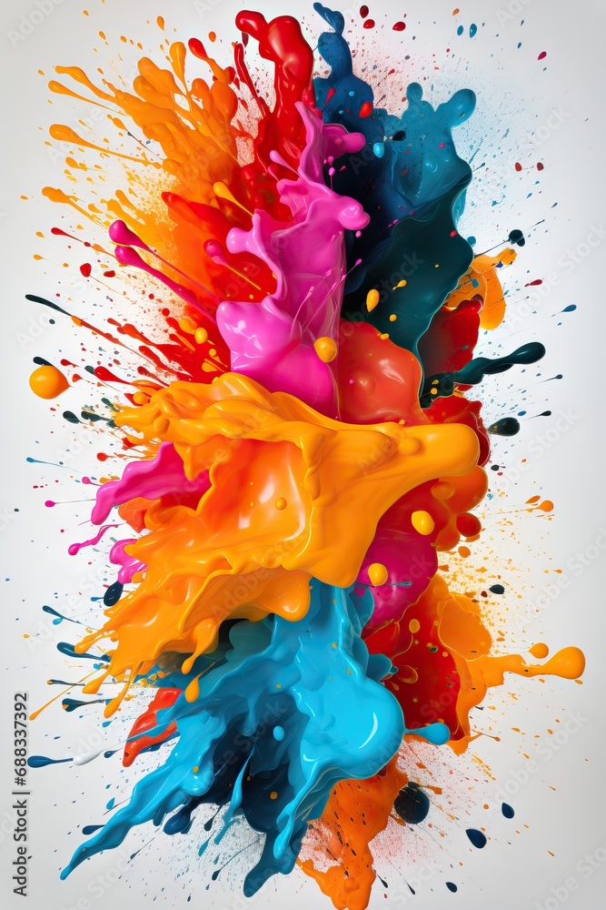 Congratulations Words Splatter Paint congratulation congratulate border ...