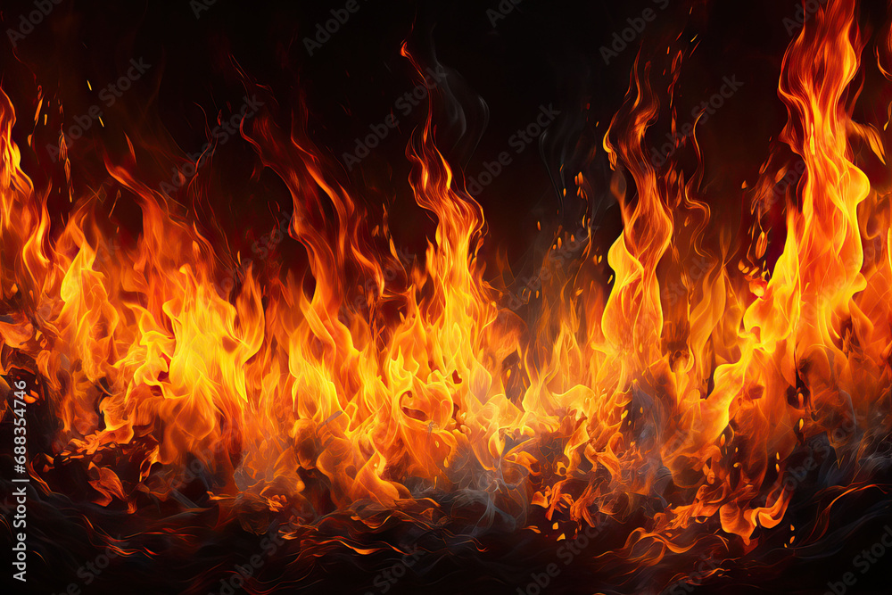 background black flames fire fiery blazing hell inferno hot danger ...