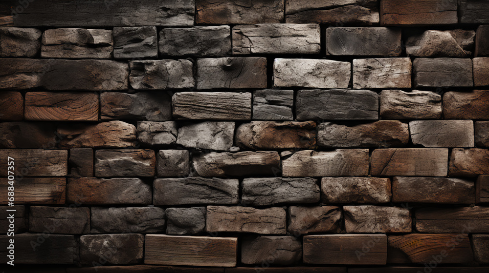 Brick wall - masonry - stone wall - old- vintage - dated - rustic ...