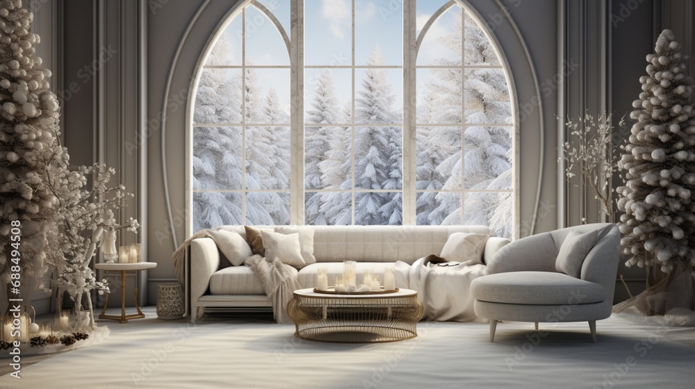 Transform your surroundings into a winter paradise with our seasonal d ...
