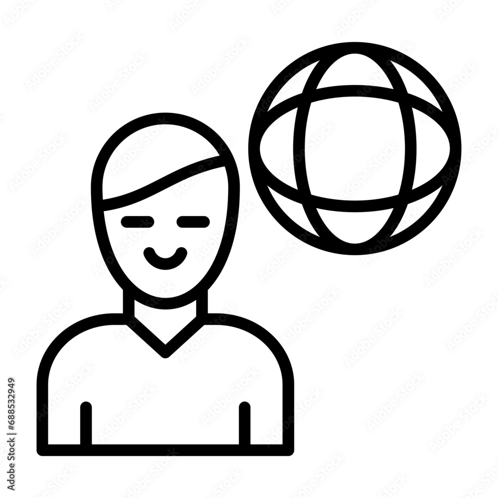 Social science Icon Stock Vector | Adobe Stock