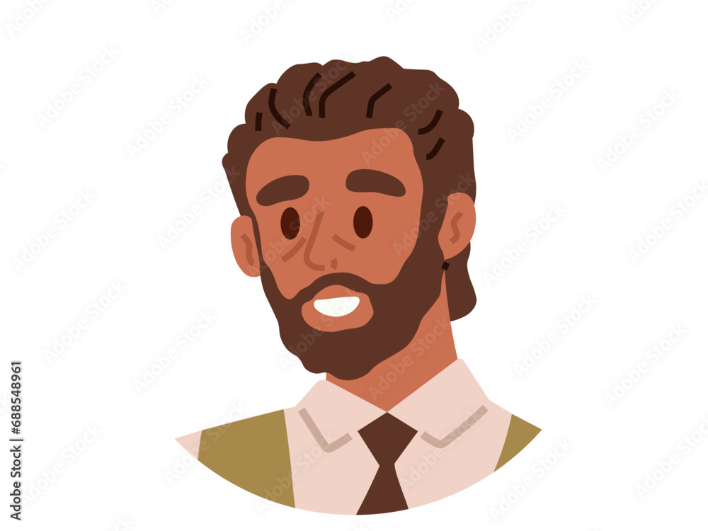 Person icon vector illustration. Faces reflect unique identity and ... Person icon vector illustration. Faces reflect unique identity and ...