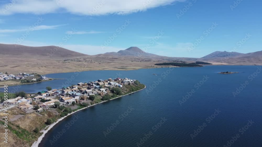 Vidéo Stock Discovering Tabatskuri Village, One of the most beautiful ...