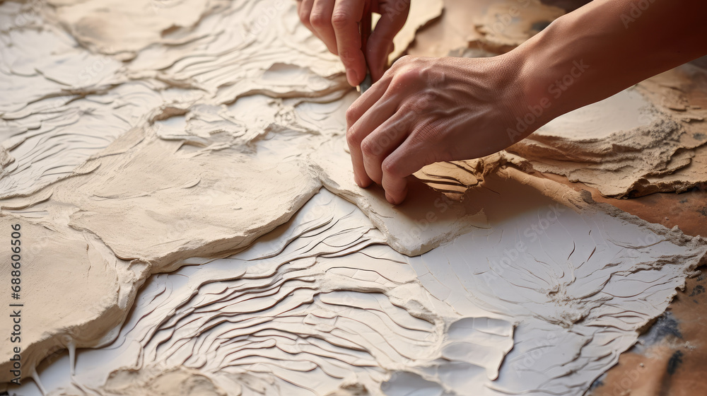 Paper Recycling. Recycling paper into a mass of paper pulp for reuse ...