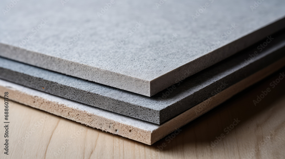 Thick cardboard lists from recycled pulp or pressed sawdust for ...