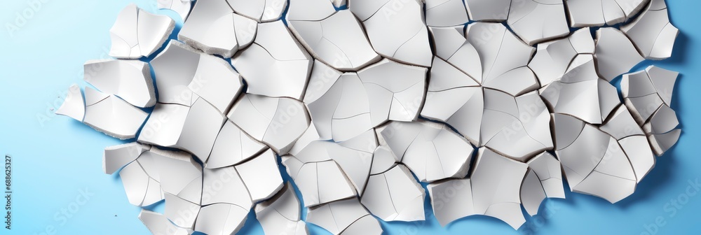 Gray Surface Has Large White Peeling , Banner Image For Website ...