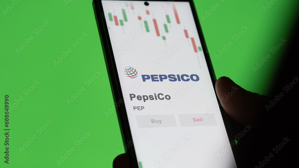 Foto de November 27st 2023 Purchase, New York. The logo of PepsiCo on ...