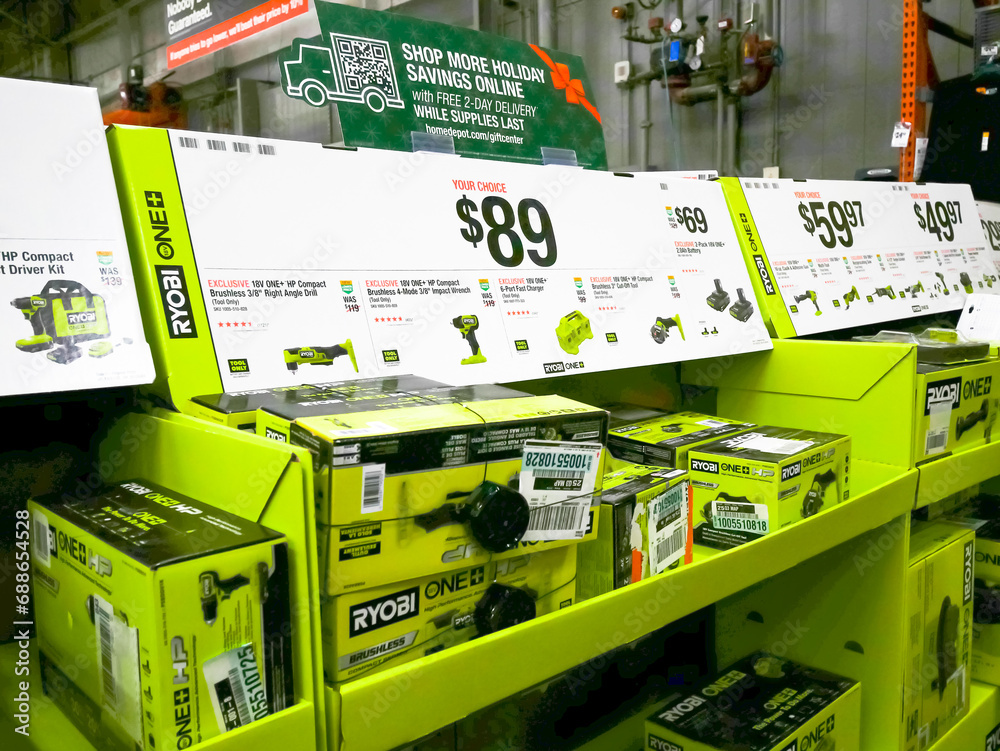 RYOBI tool bundles on sale at hardware store home improvement store ...