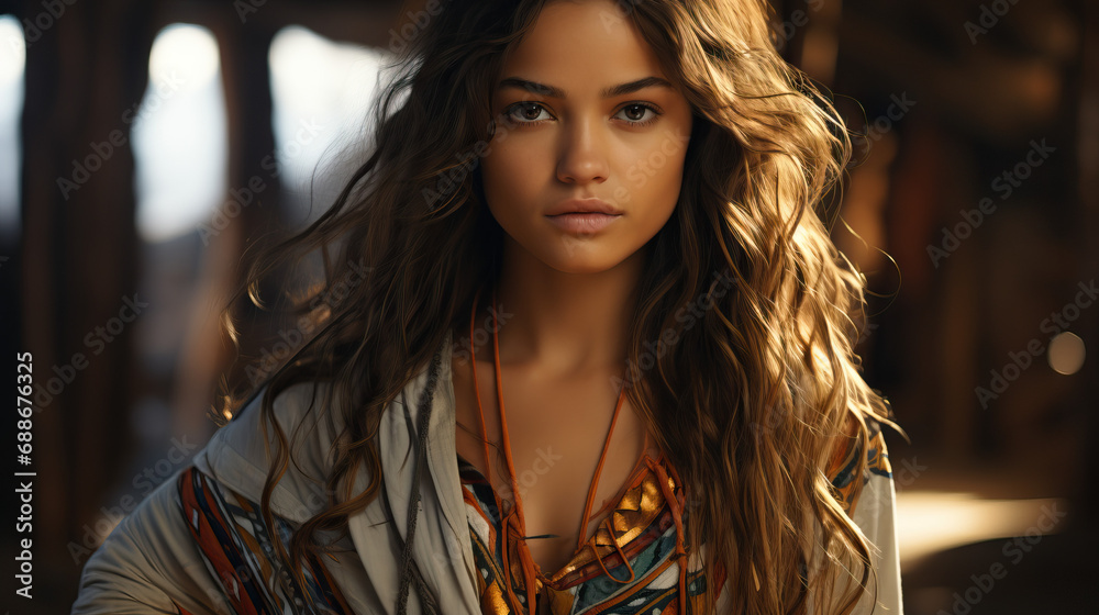 Contemporary Indigenous Australian Fashion Model: Embracing Cultural ...