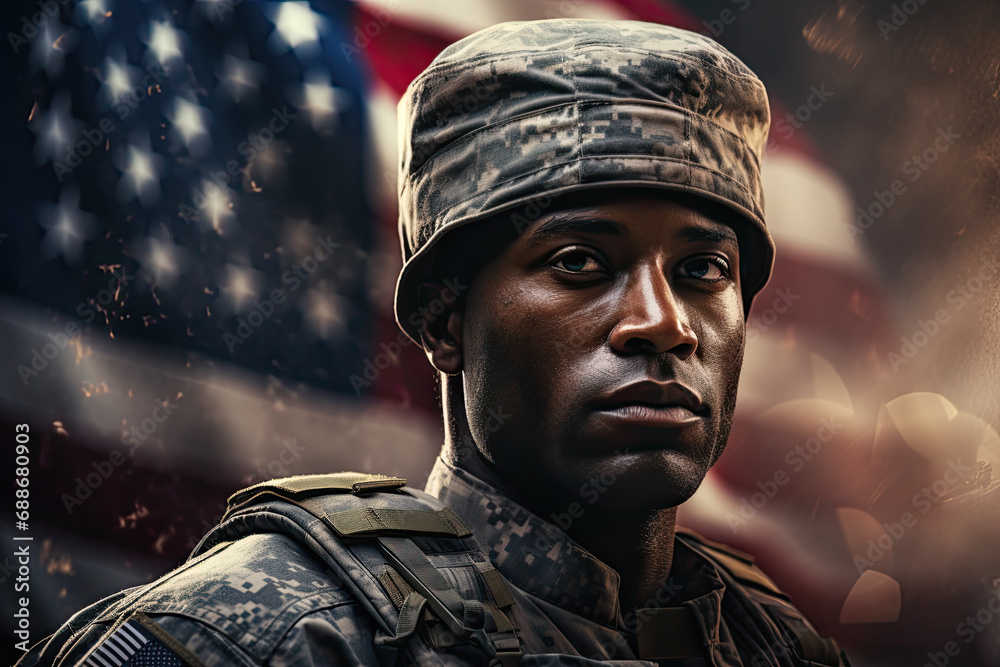 On National Memorial Day, powerful symbol emerges - portrait of mature ...