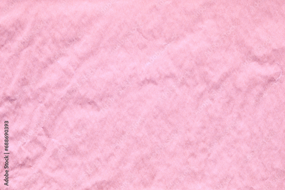 pink crumpled paper texture with grains macro closeup Stock Photo ...